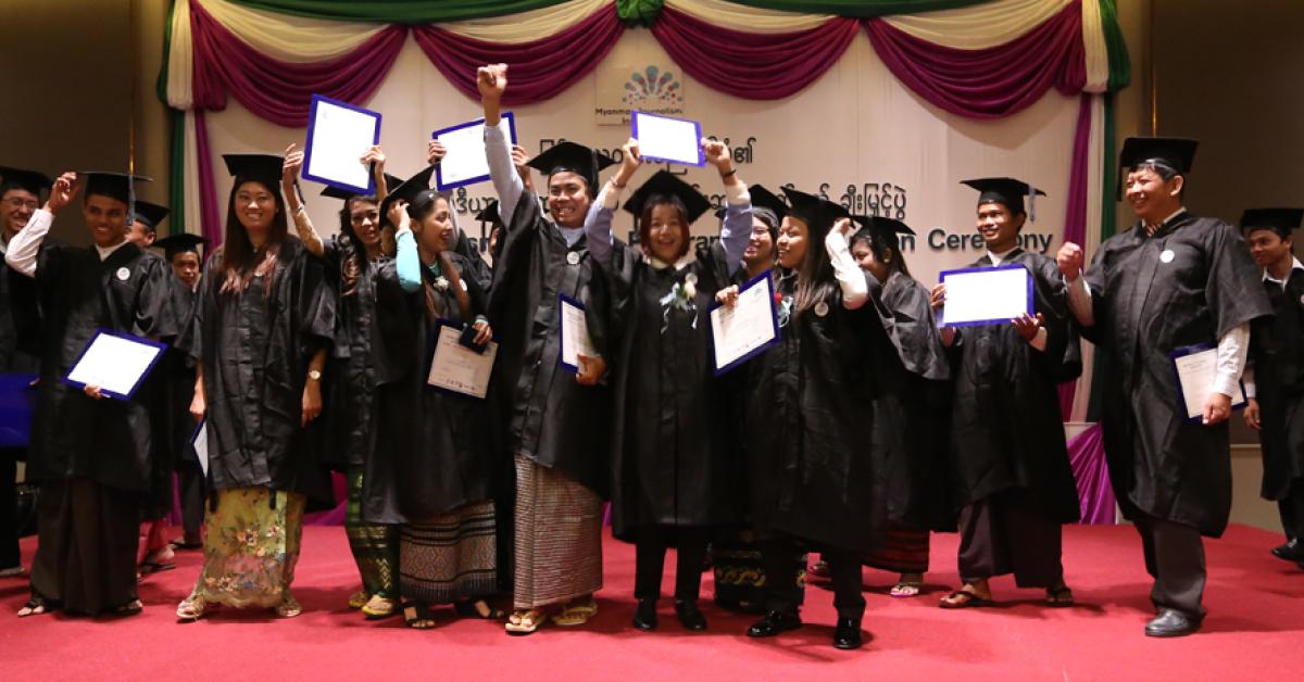 Première Graduation Ceremony au Myanmar Journalism Institute (MJI) | CFI